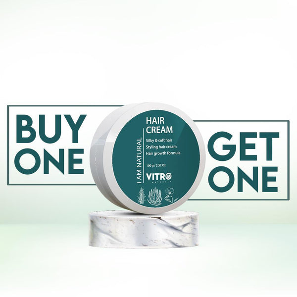 Hair Cream for Hair Fall & Dandruff Control | Vitro Naturals